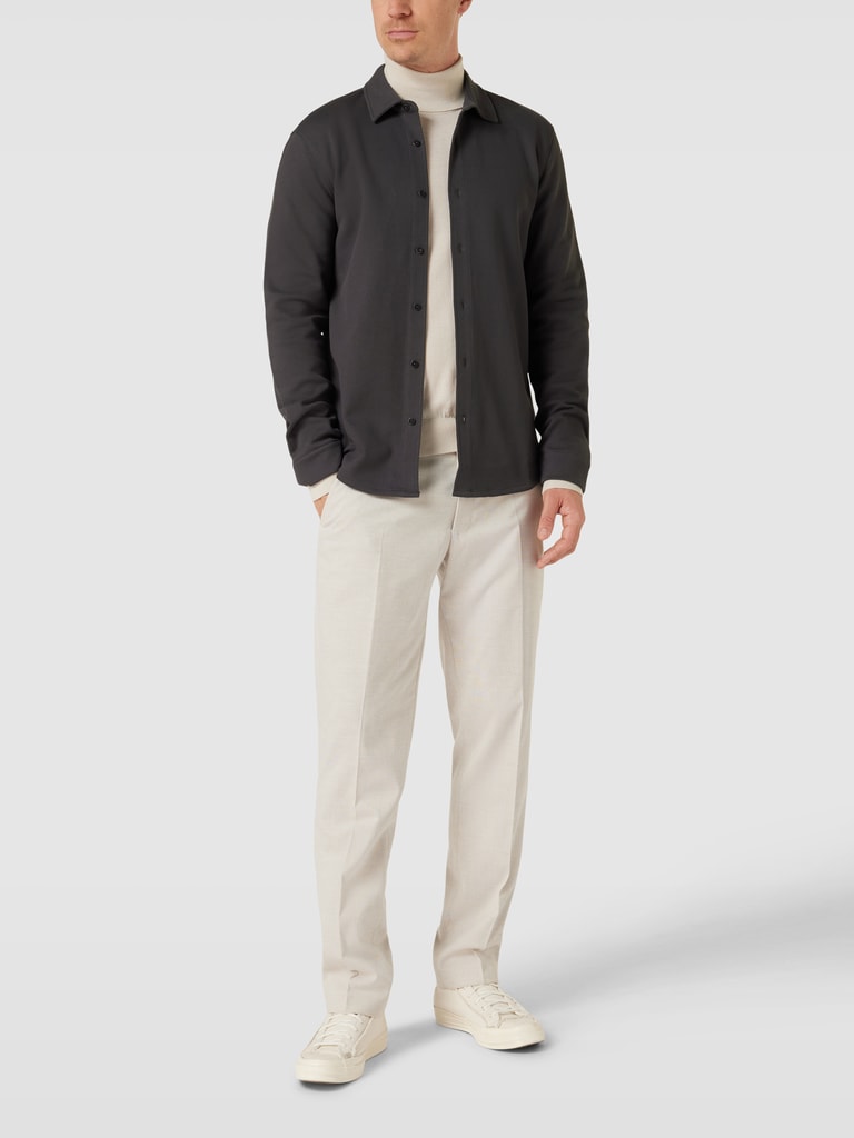 Armedangels Freizeithemd mit Label-Detail Modell 'FAALKO' (graphit ...