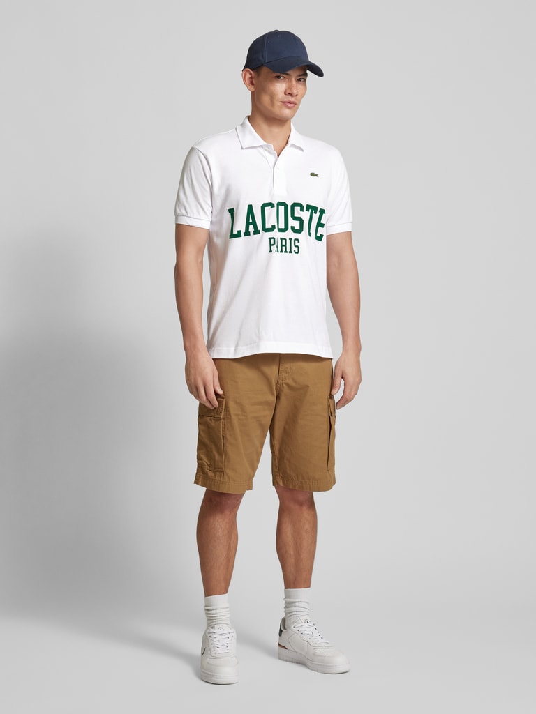 Lacoste Classic Fit Poloshirt mit Label-Print Modell 'FRENCH ICONICS ...