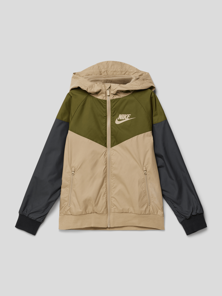 Nike Jacke mit Colour-Blocking-Design (beige) online kaufen