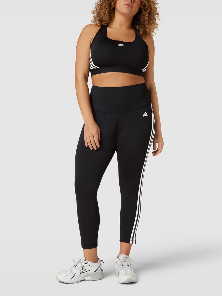 adidas Sportswear Plus PLUS SIZE BH mit Label-Details (black) online kaufen