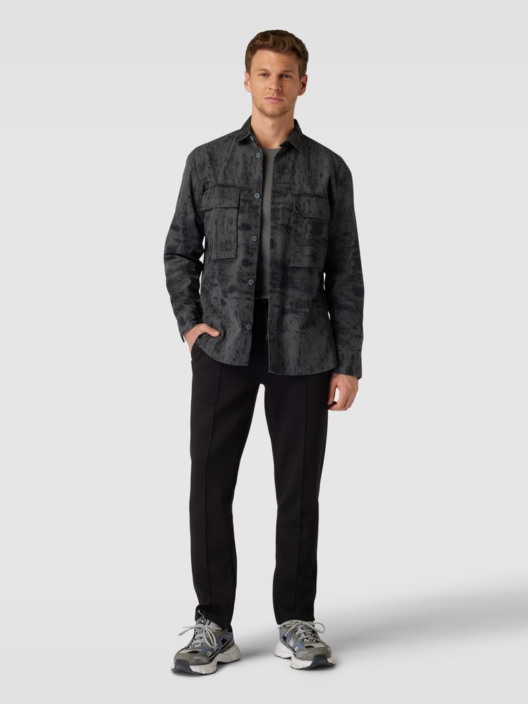 Karl Lagerfeld Sweatpants mit fixierten Bügelfalten (black) online kaufen