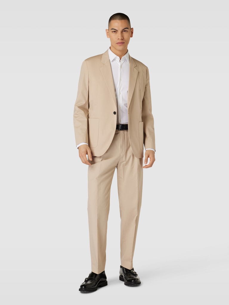 HUGO 1-Knopf-Sakko mit Eingrifftaschen Modell 'Keyfred' (beige) online kaufen