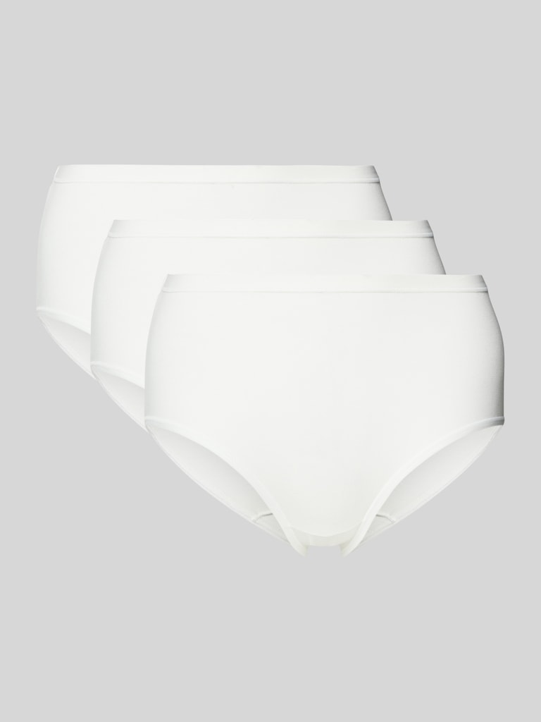 Sloggi High Waist Pants mit Label-Print (offwhite) online kaufen