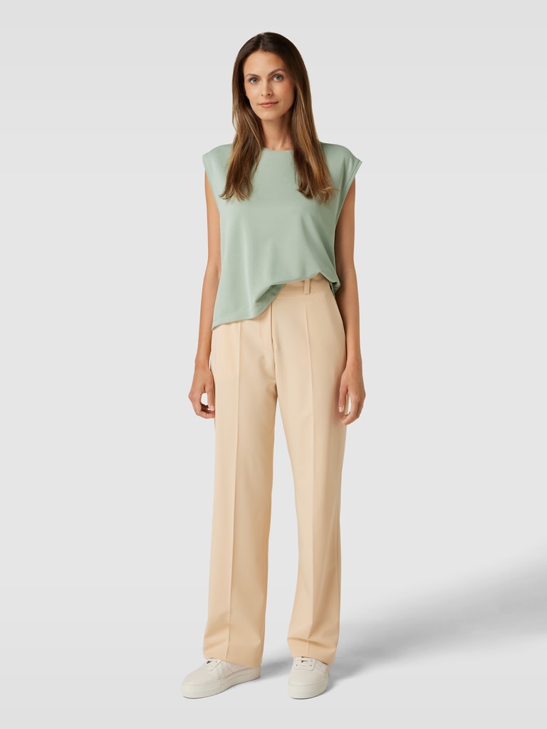 Kup online mbyM Top bez rękawów model ‘Pascha’ (trzcinowy)