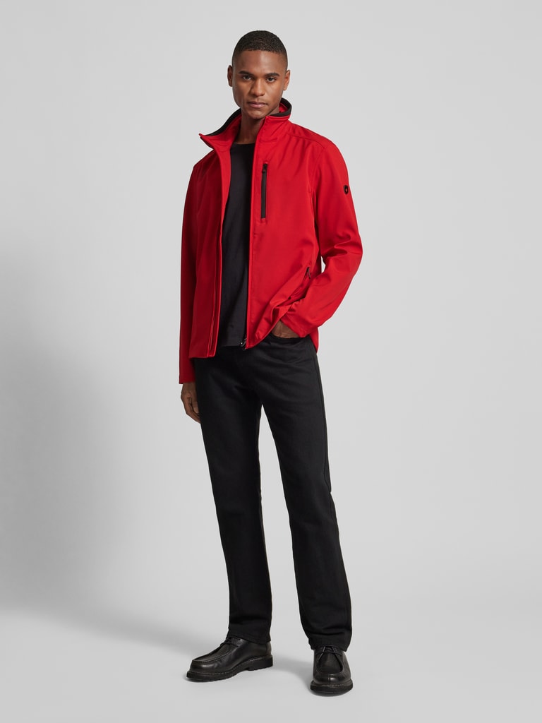 Wellensteyn Regular Fit Funktionsjacke mit Stehkragen Modell 'ALUS' (hellrot) online kaufen