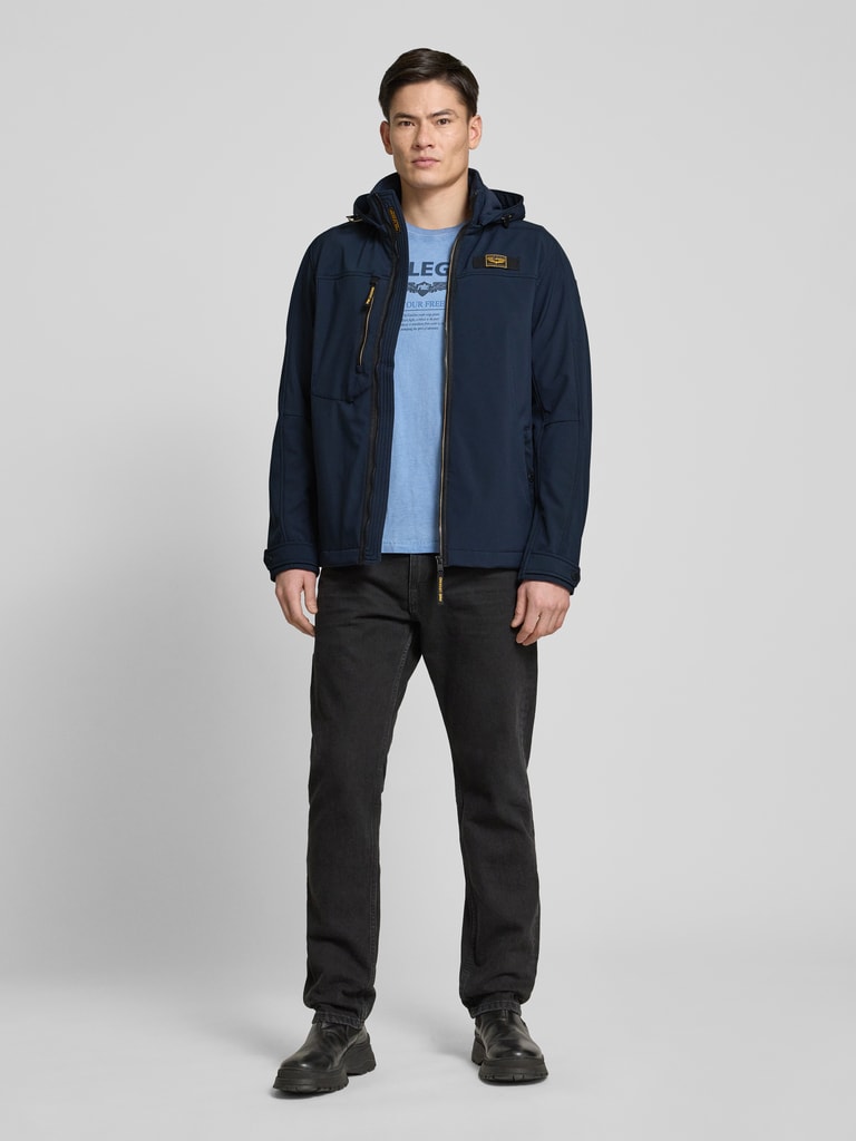 PME Legend Jacke mit Label-Badge Modell 'SUCCESSOR' (marine) online kaufen
