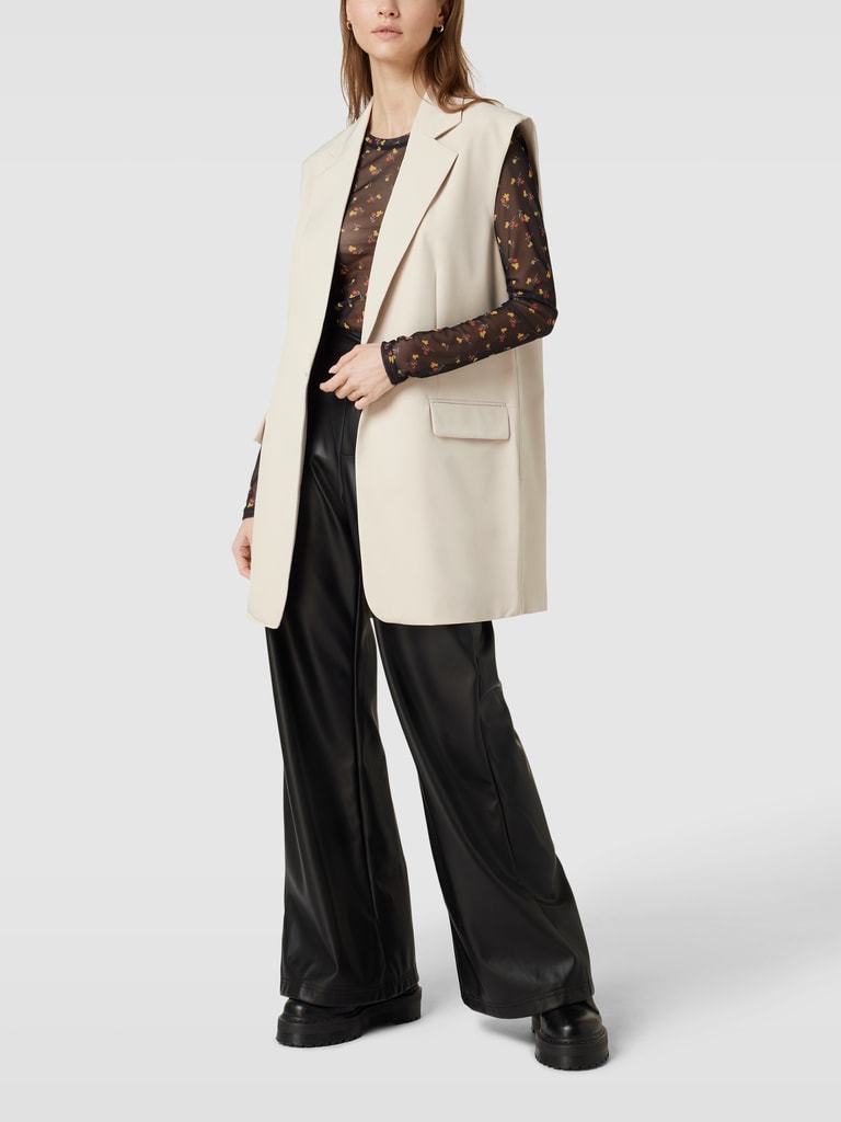 Only Weste mit Pattentaschen Modell 'MAIA' (sand) online kaufen