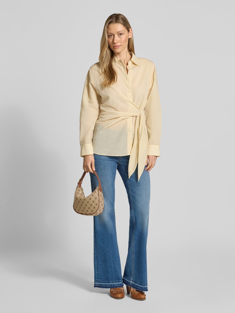 Mango Shoulder Bag mit Allover-Logo-Stitching Modell 'DENIZ ...