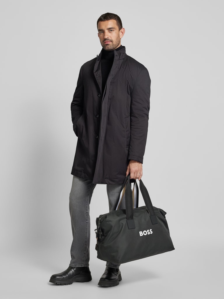 BOSS Weekender mit Label-Detail Modell 'Holdall' (black) online kaufen