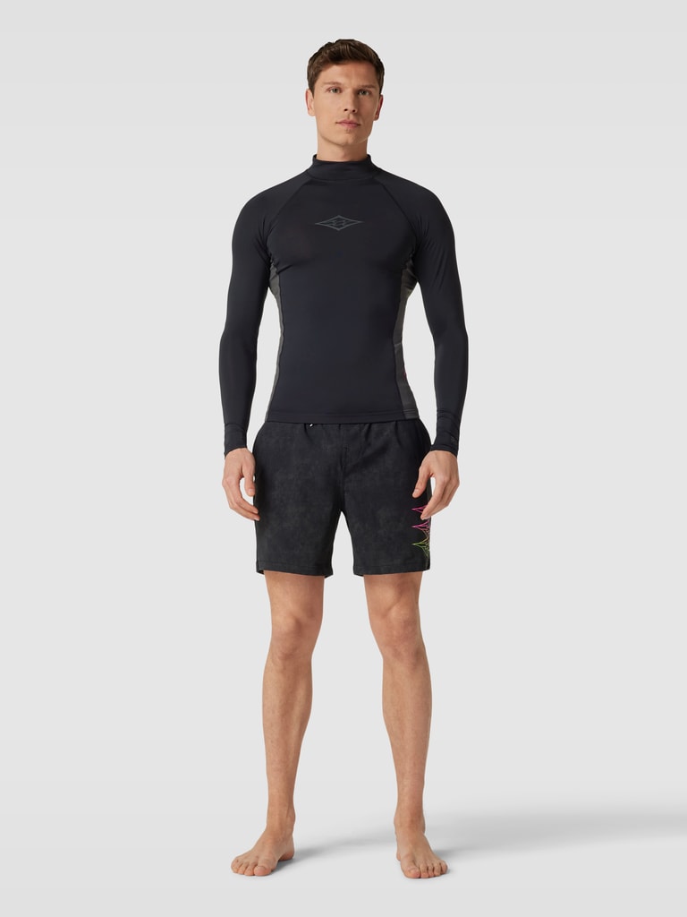 Billabong Performance fit shirt met lange mouwen en labelprint, model ...