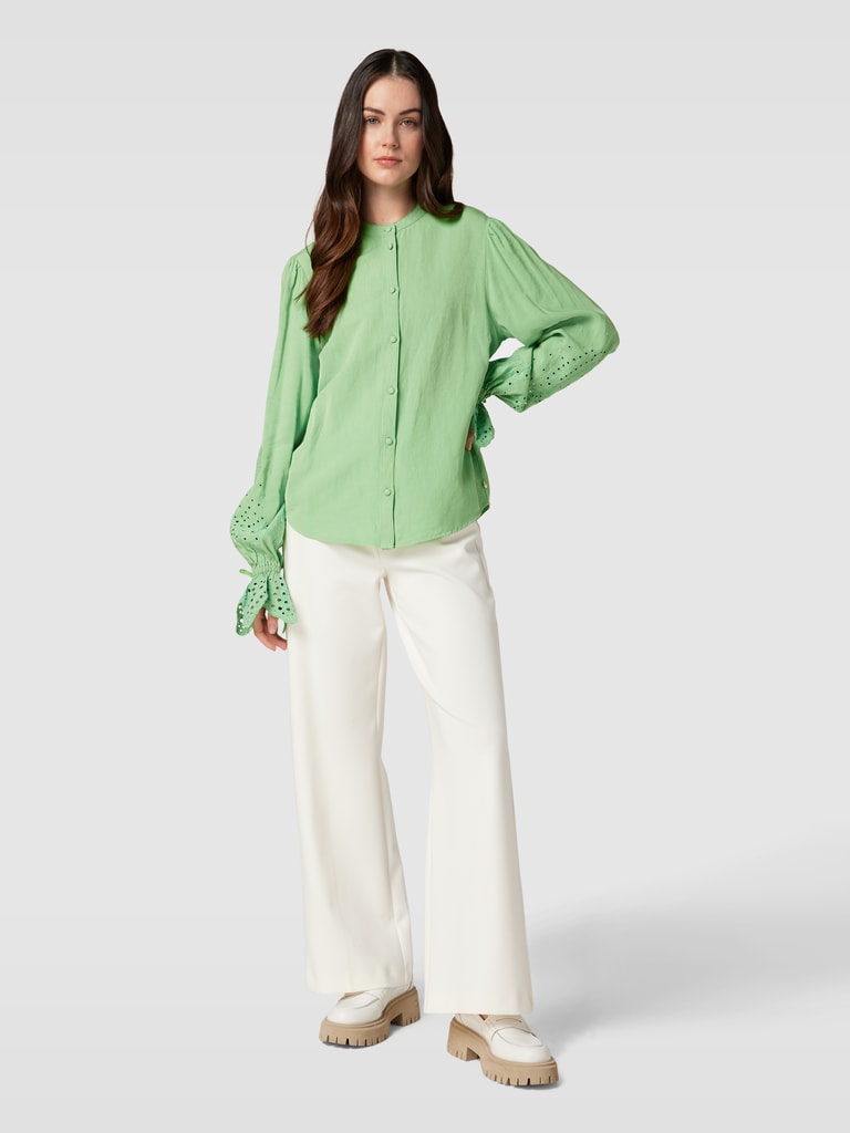 FABIENNE CHAPOT Bluse mit Viskose-Anteil und Lochstickerei Modell ...