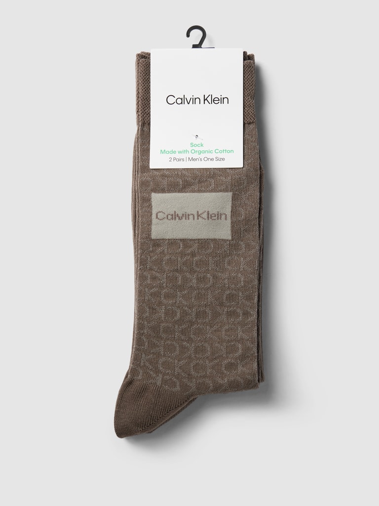 CK Calvin Klein Socken mit Label-Details im 2er-Pack (anthrazit) online ...
