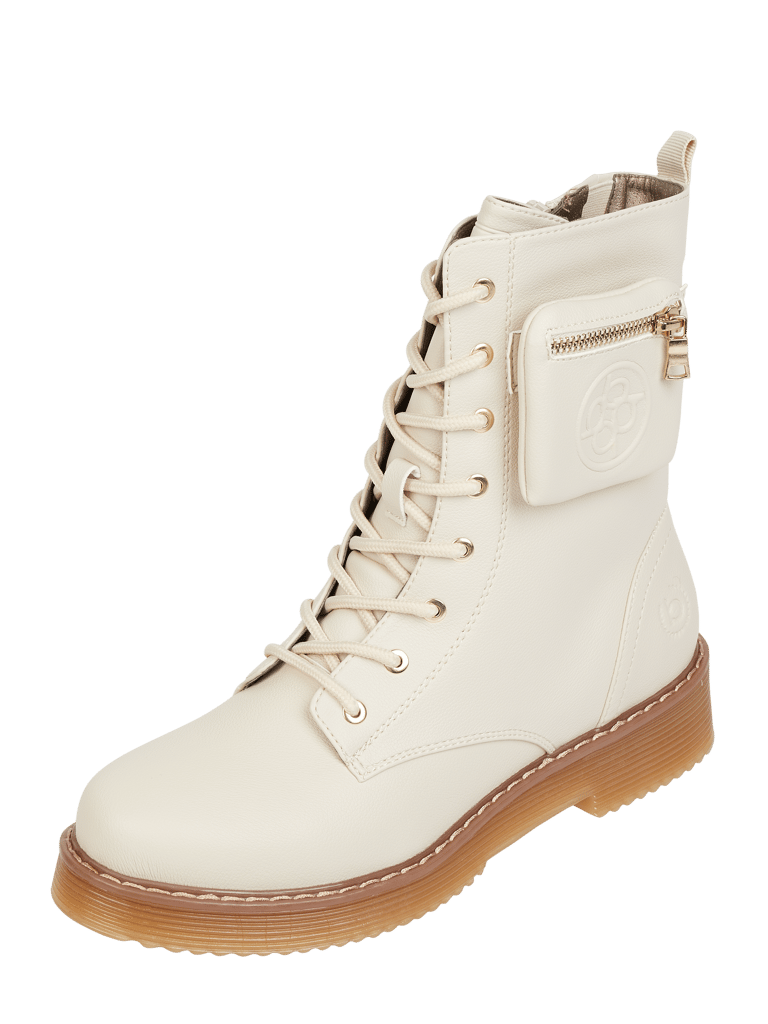 Bagatt Boots in leerlook, model 'Neria' in ecru online kopen | P&C