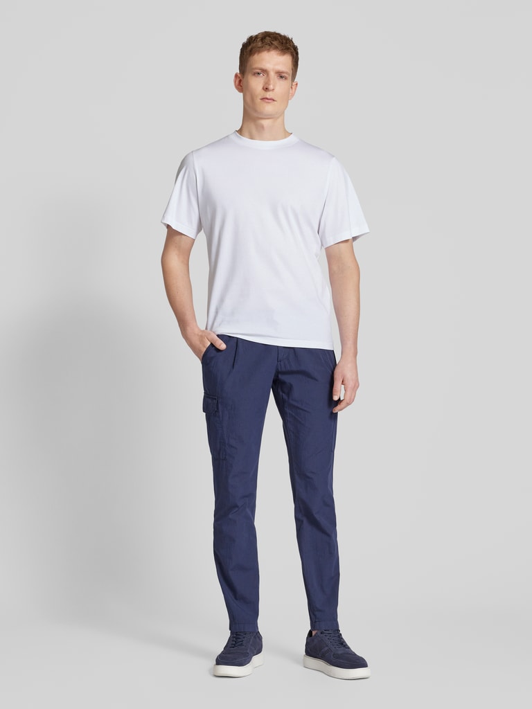 Tiger Of Sweden T-Shirt im unifarbenen Design Modell 'LOGRA' (weiss ...