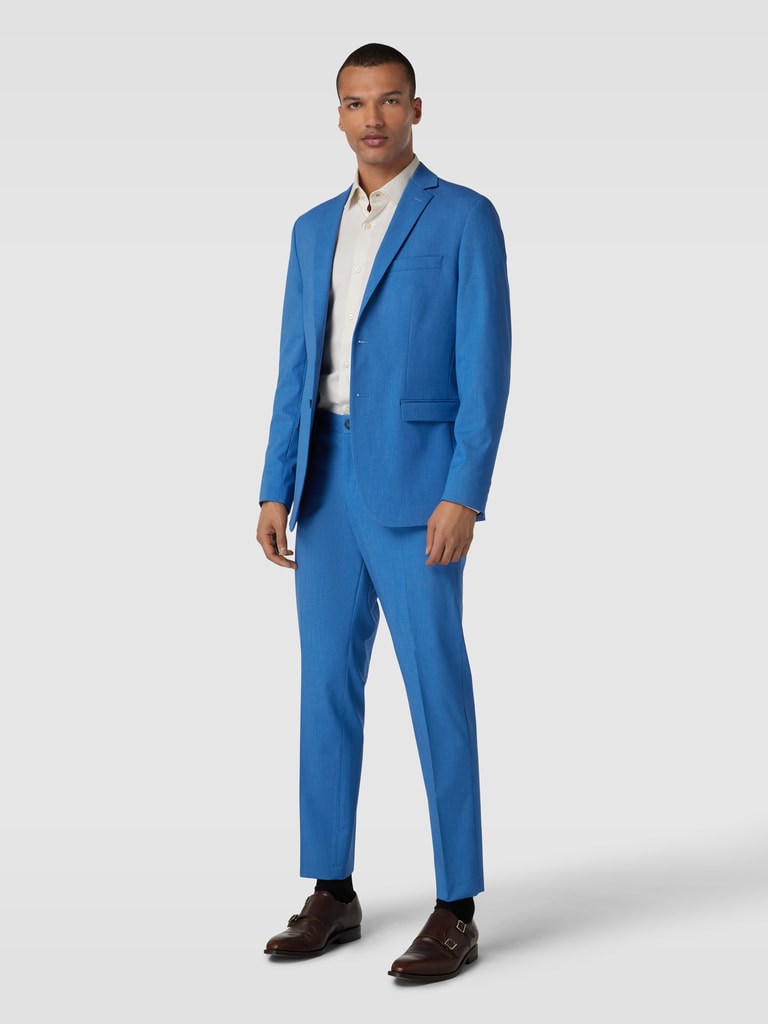 Selected Homme Slim Fit Sakko mit Reverskragen (bleu) online kaufen