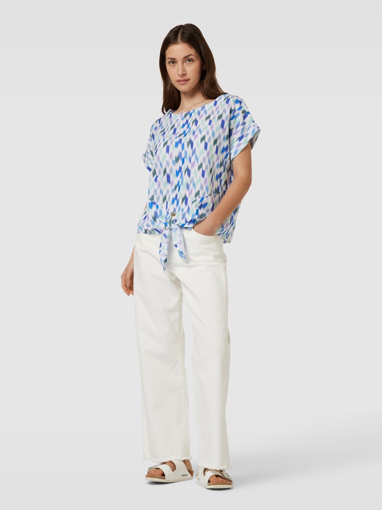 Christian Berg Woman Bluse mit Schnürung (royal) online kaufen