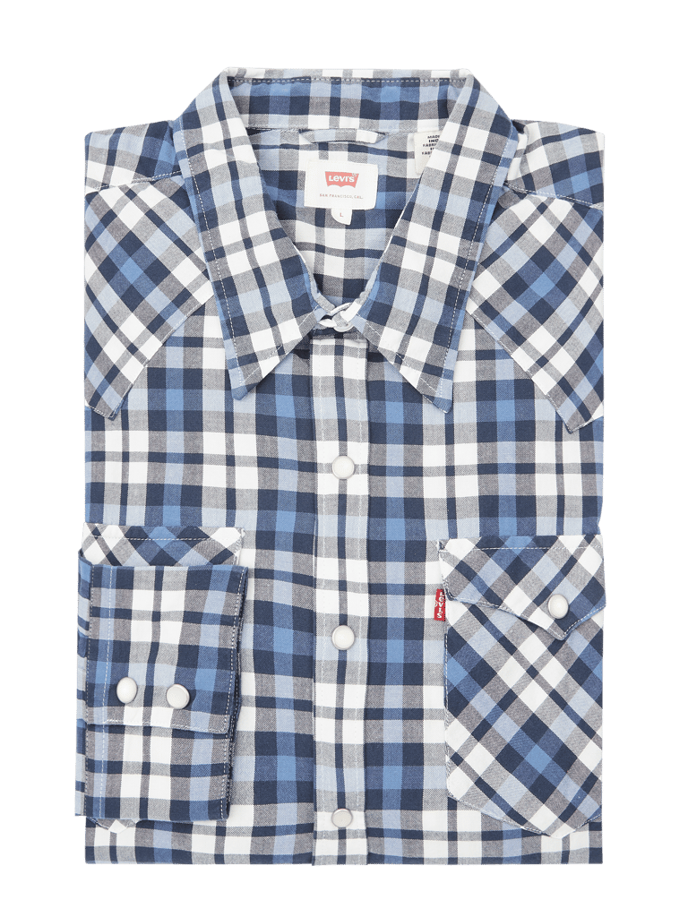 Levi's® Regular Fit Freizeithemd aus Baumwolle (dunkelblau) online kaufen