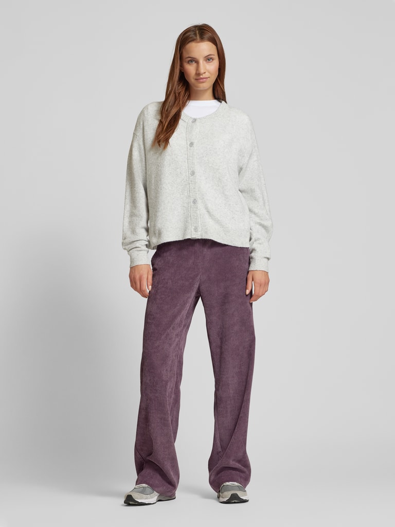 MAC Cordhose mit Teilungsnähten Modell 'CHIARA' (lila) online kaufen