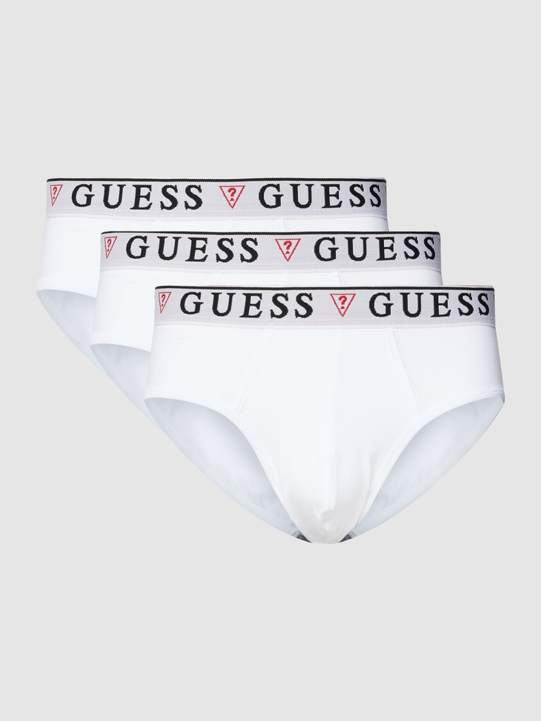 Guess Slip mit elastischem Bund Modell 'BRIAN HERO' im 3er-Pack (weiss ...