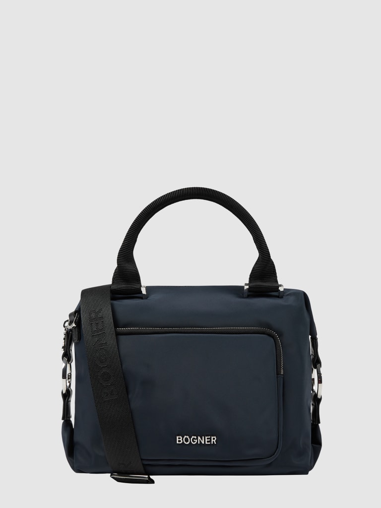 BOGNER Handtas met voorvak, model 'Klosters Sofie' in marineblauw ...