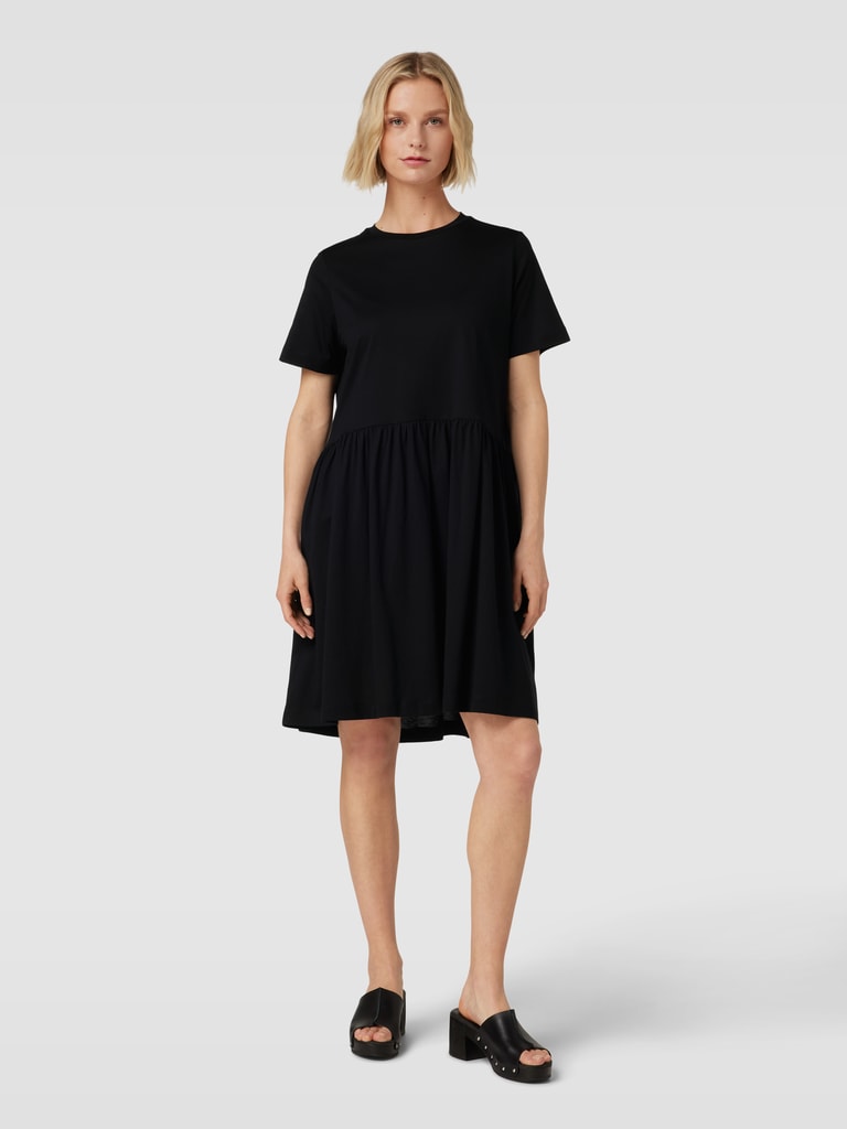 Armedangels Knielanges Kleid aus Baumwolle Modell 'FELIAA' (black ...