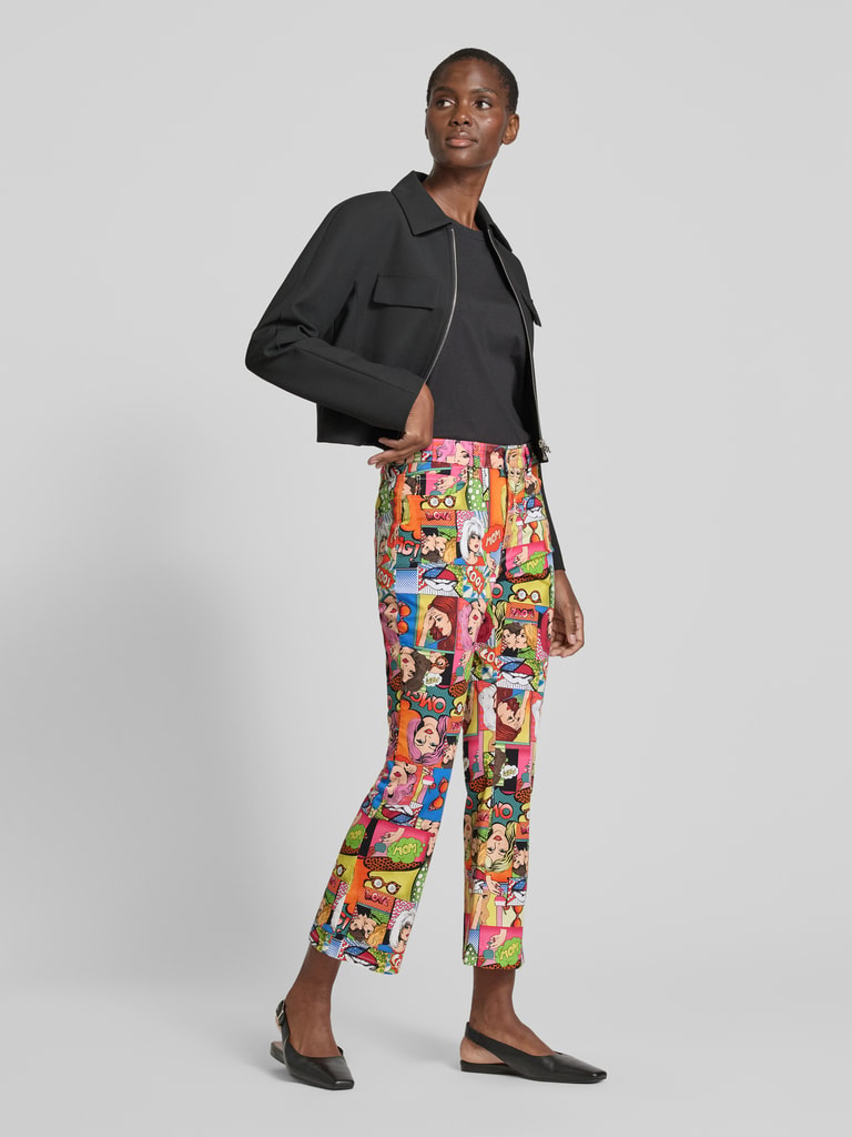 MAC Slim fit stoffen broek met verkort model, model 'Dream Kick' in ...