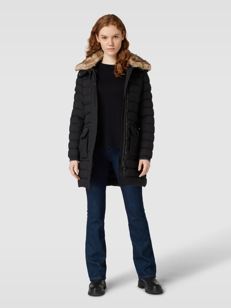 Wellensteyn Functioneel jack met imitatiebont, model 'ABENDSTERN' in zwart online kopen | P&C