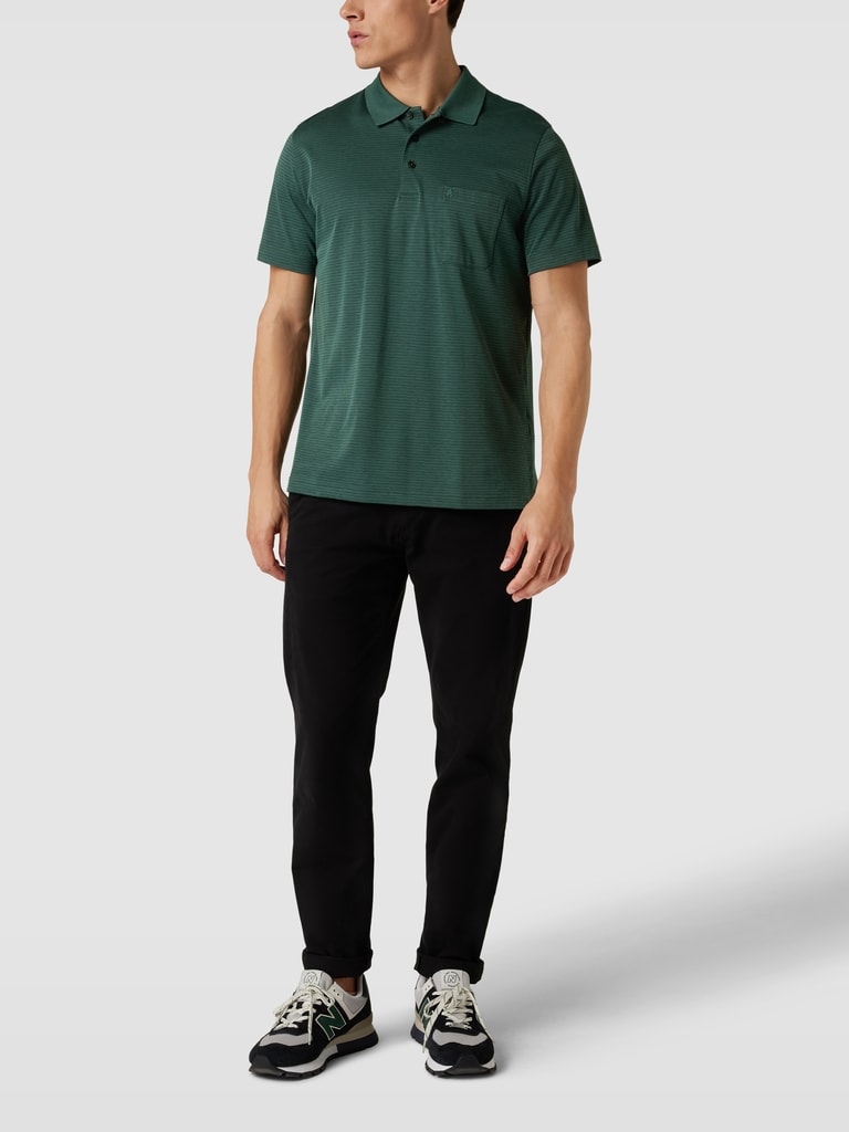 RAGMAN Poloshirt mit Logo-Stitching (bottle) online kaufen