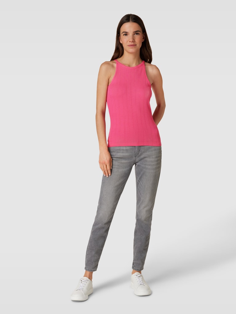 Vila Top in Feinstrick-Optik Modell 'thalia' (pink) online kaufen