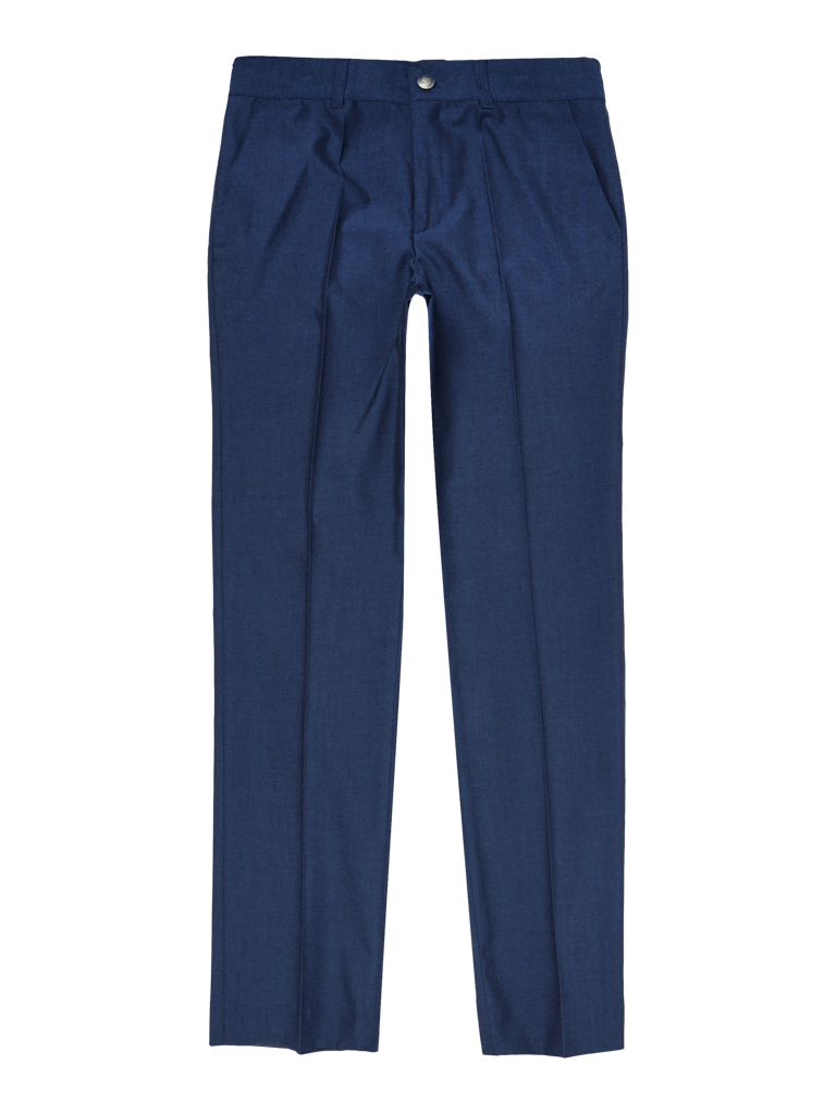 G O L Anzug Hose Mit Bügelfalten Blau Online Kaufen