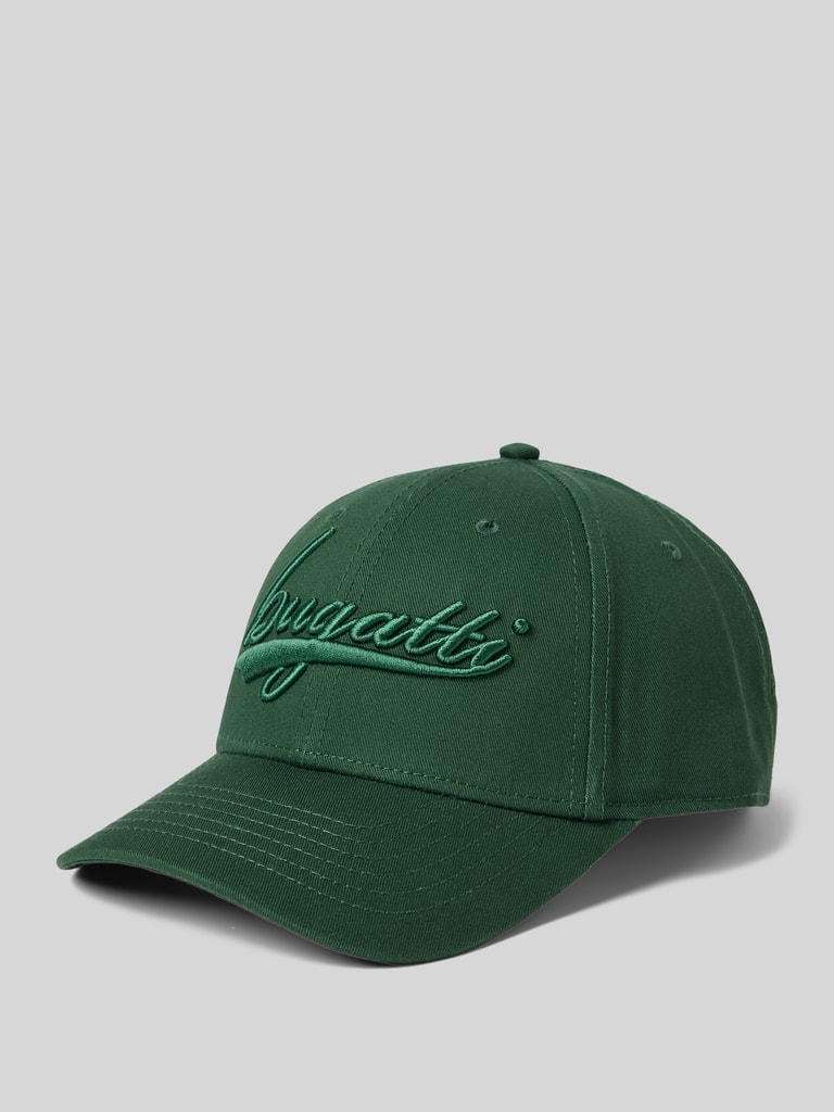 bugatti Basecap mit Label-Stitching (khaki) online kaufen