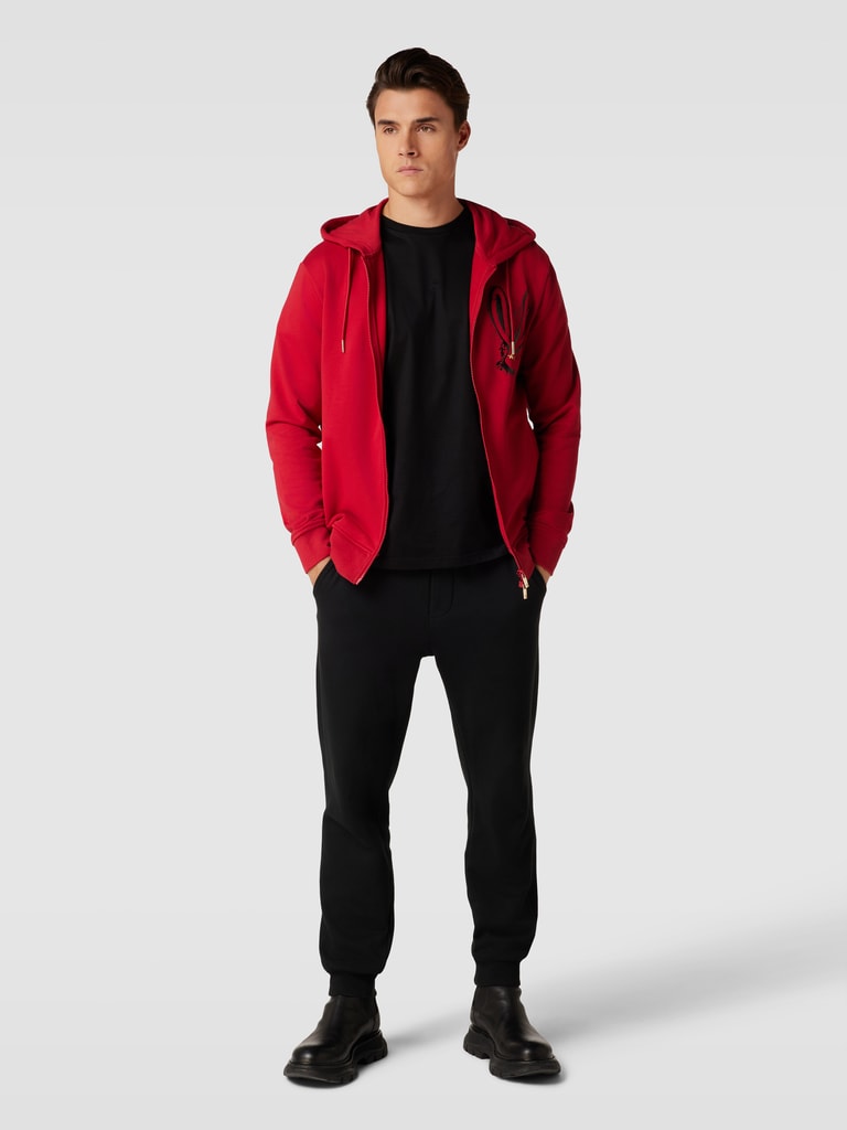ARMANI EXCHANGE Sweatjacke mit Label-Detail Modell 'Rabbit' (rot ...