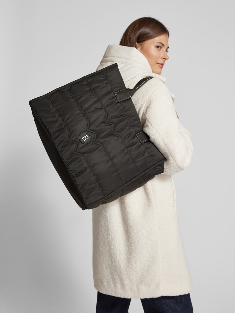 BOGNER Handtas met labeldetail, model 'wallis' in zwart online kopen | P&C