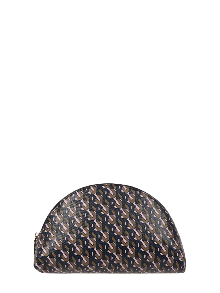 Becksöndergaard Make-uptasje met logomotief, model 'Besra' in aubergine ...