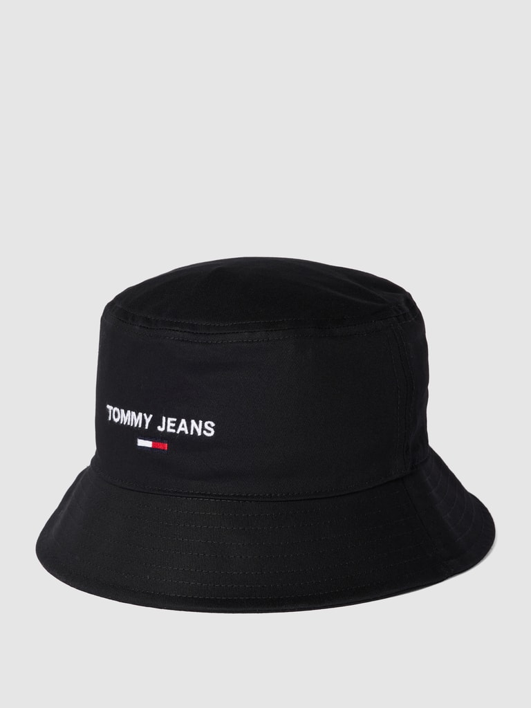 Tommy Jeans Bucket Hat mit Label-Stitching (black) online kaufen