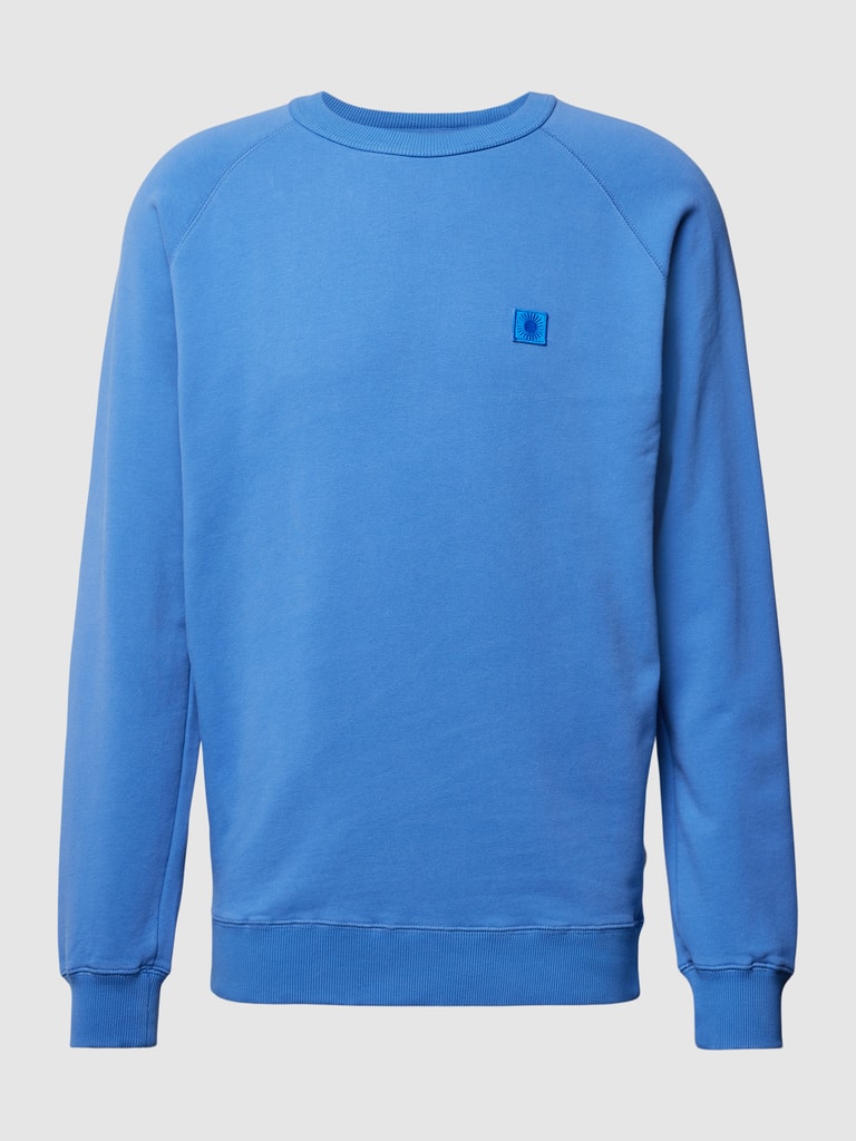 Thinking Mu Sweatshirt mit Motiv-Patch Modell 'SOL' (hellblau) online ...