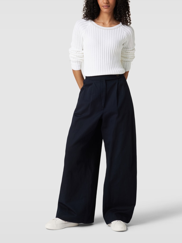 Cinque Strickpullover mit Strukturmuster Modell 'ALESSIA' (weiss ...