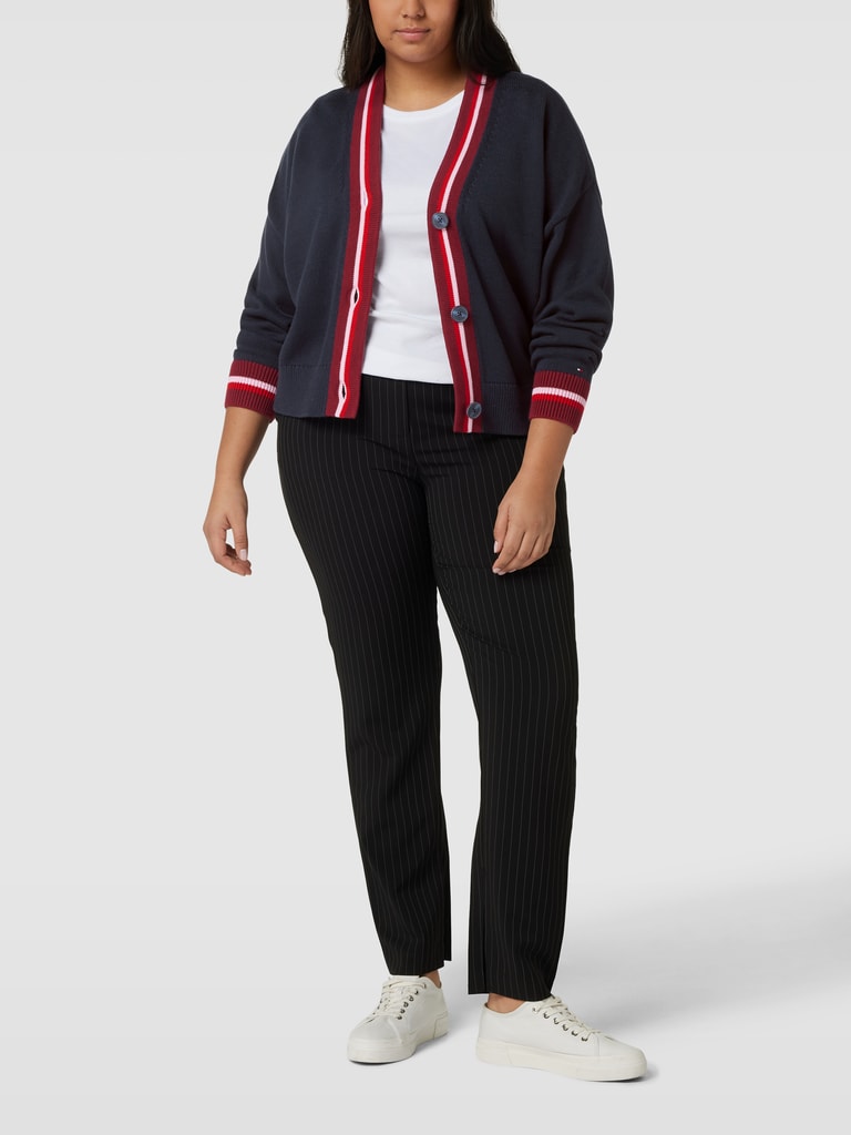 Tommy Hilfiger Curve Plus Size Cardigan Mit Streifenmuster Modell