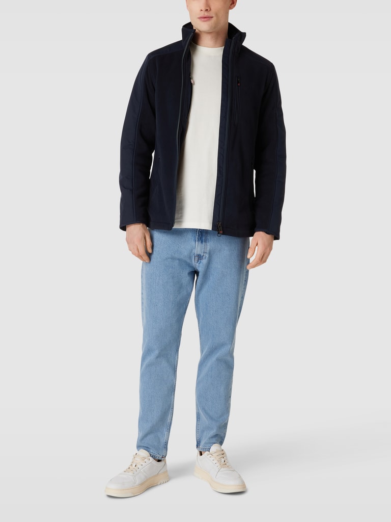 Wellensteyn Functioneel jack met opstaande kraag, model 'JET' in marineblauw online kopen | P&C