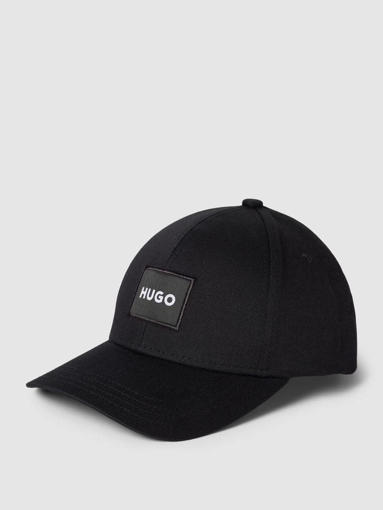 HUGO Basecap mit Label-Patch Modell 'Ally' (black) online kaufen