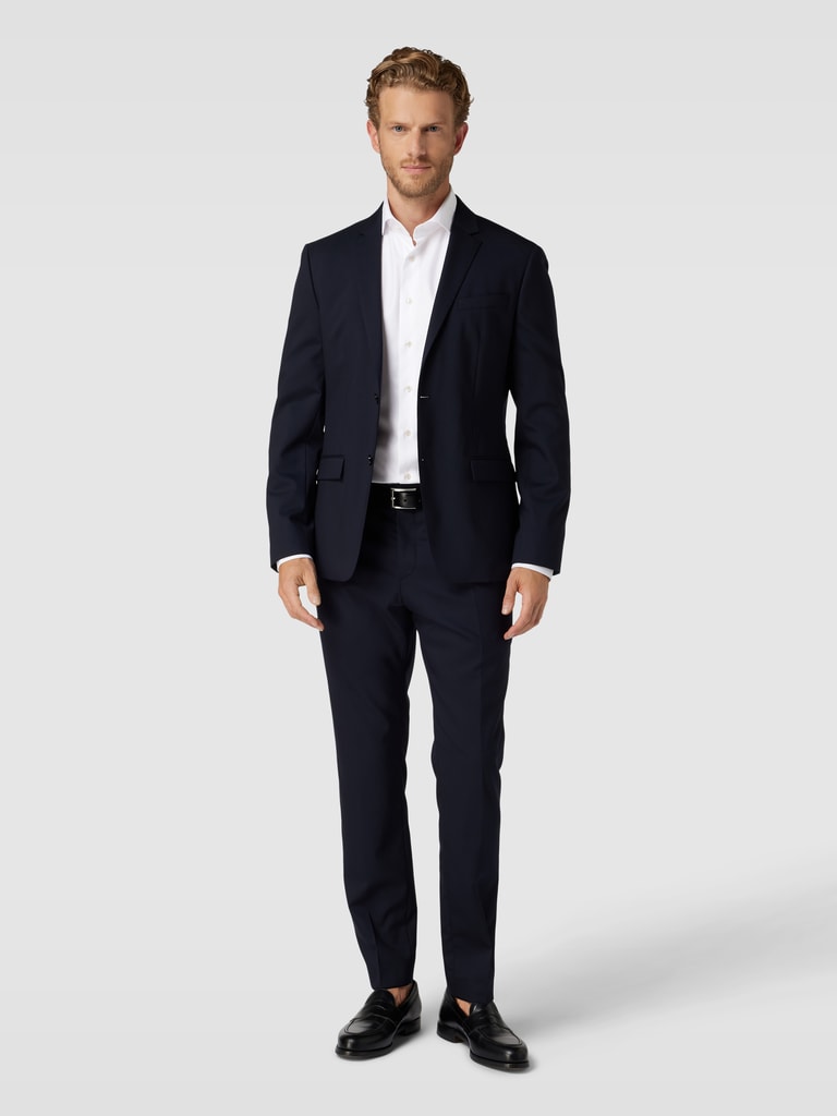 Profuomo Travel Fit Business-Hemd mit Knopfleiste Modell 'Cutaway ...