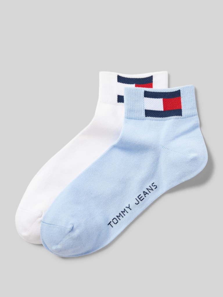 Kup online Tommy Hilfiger Skarpety z mieszanki bawełny (błękitny)