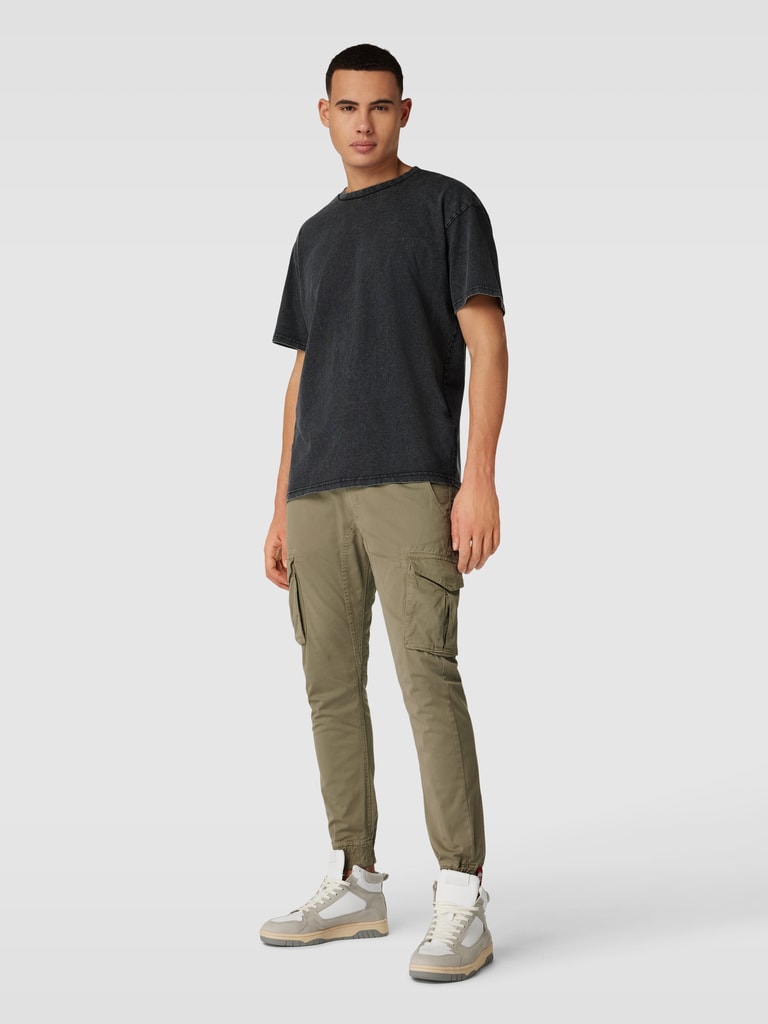 Alpha Industries Cargohose mit Label-Details Modell 'Twill' (beige ...