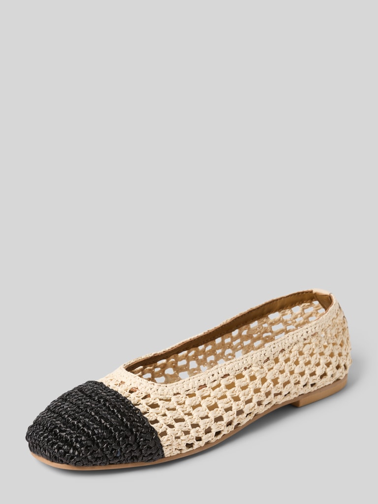 INUOVO Ballerinas in Flecht-Optik Modell 'Raffia' (beige) online kaufen