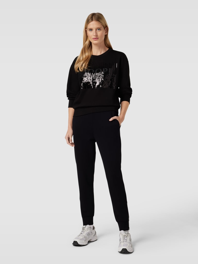 Guess Sweatpants mit Tunnelzug Modell 'SCUBA' (black) online kaufen