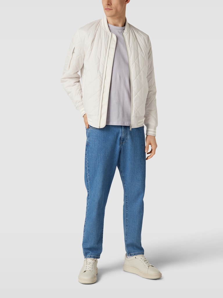 JOOP! Jeans Jack met labeldetails, model 'Grover' in wit online kopen | P&C
