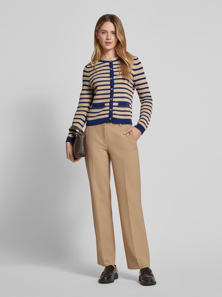B.Young Cardigan met knoopsluiting, model 'Mikala' in taupe online ...