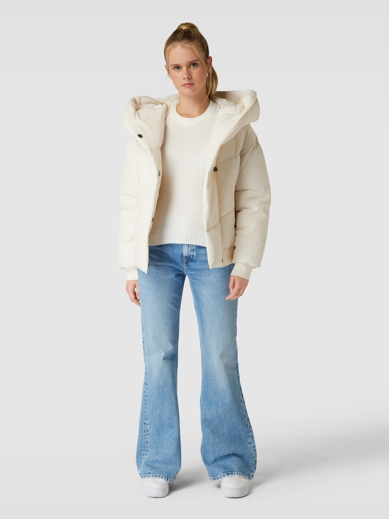 Noisy May Steppjacke mit Stehkragen Modell 'TALLY' (offwhite) online kaufen