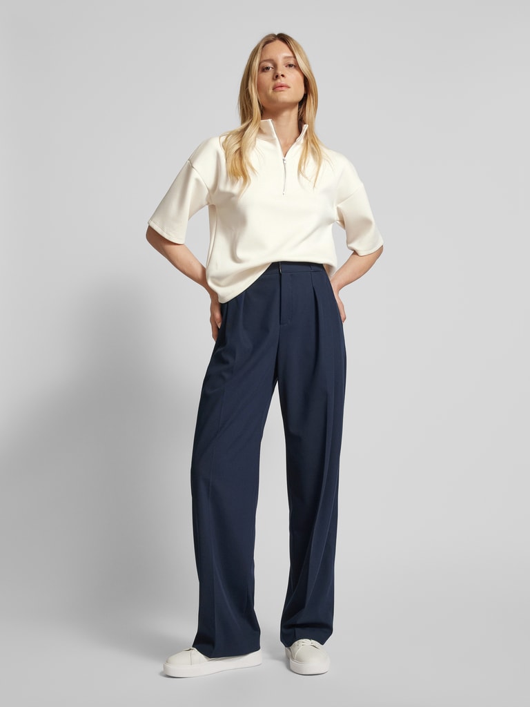 Vila Sweatshirt mit 1/2-Arm Modell 'SIFFI' (beige) online kaufen