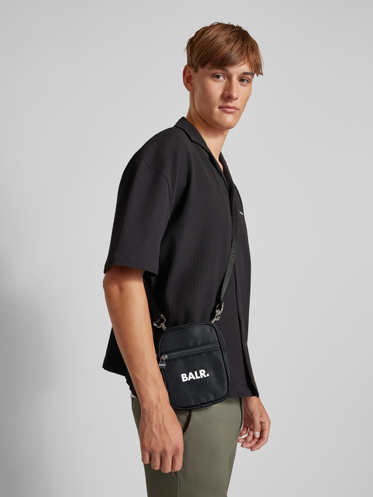 Balr. Umhängetasche mit Label-Print Modell 'U-Series' (black) online kaufen